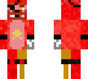 TRUE rockstar foxy | Minecraft Skin