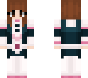 Uraraka Ochaco | Minecraft Skin