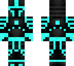 - Teal Knight - | Minecraft Skin