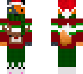 Christmas Fox | Minecraft Skin