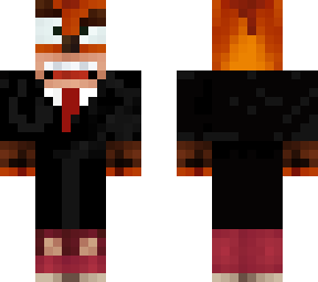 Crash Bandicoot Suit | Minecraft Skin