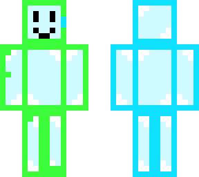 lime glass | Minecraft Skins
