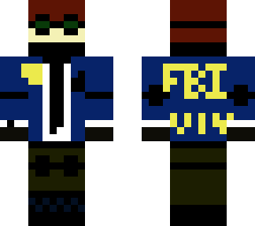 Male Unusual Incidents Unit Agent 3 | Minecraft Skin