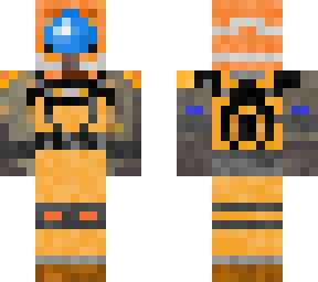 Satisfactory Character | Minecraft Skin