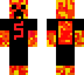 Minecraft Fire Creeper