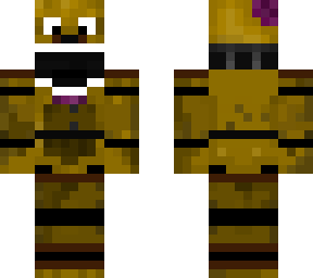 un-nightmare fredbear | Minecraft Skin
