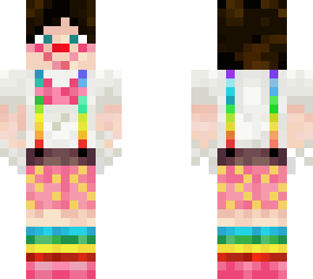cute clown | Minecraft Skin