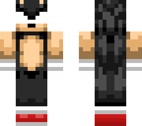 Dark sonic improved | Minecraft Skin