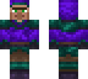 End Villager | Minecraft Skin