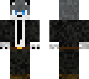 Gray Wolf Suit | Minecraft Skin