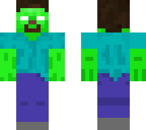 Green Herobrine | Minecraft Skin