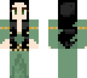 Morgana Pendragon BBC Merlin | Minecraft Skin