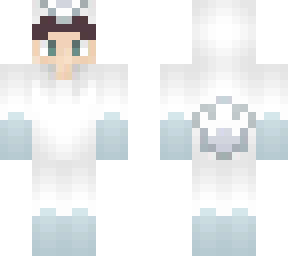 onesie for me alolan vulpix boy final version | Minecraft Skin