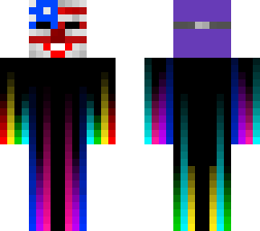 Rainbow Hacker | Minecraft Skins