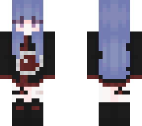 Rika Uchiha edited from sadistiic | Minecraft Skin