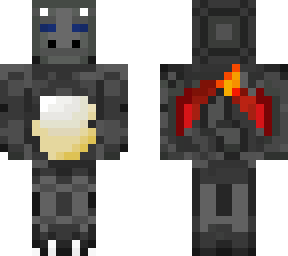 shiny charizard | Minecraft Skins