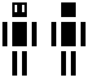 Wireframe Noir | Minecraft Skin