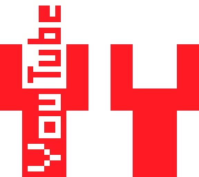 YouTube Logo | Minecraft Skin