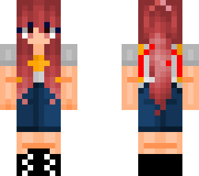 Barrier Block Girl - CE | Minecraft Skin