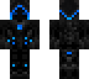Blue Shadow Entity | Minecraft Skin