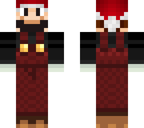 black mario | Minecraft Skins