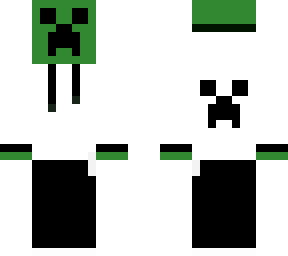 creeper con ropa y audifonos | Minecraft Skin