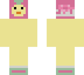 Duck With a Turnip Hat | Minecraft Skin