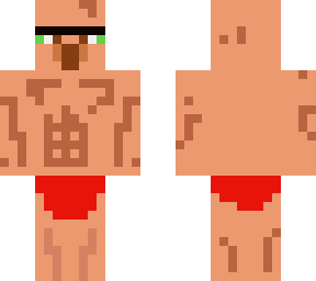 hot villager | Minecraft Skin