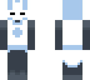Light Blue Castle Crasher | Minecraft Skin