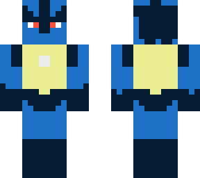 Pokemon Lucario | Minecraft Skins
