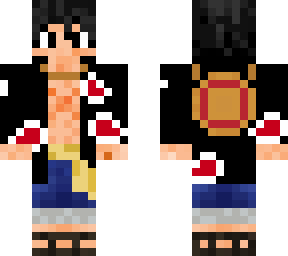 Black Luffy Minecraft Skins
