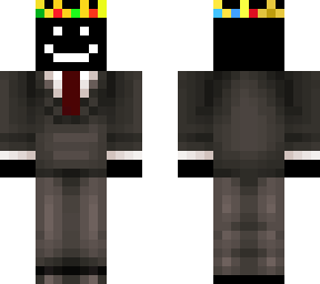 maniV1 official Minecraft skin with a CROWN | Minecraft Skin