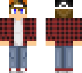 New Tiger Red Flannel | Minecraft Skin
