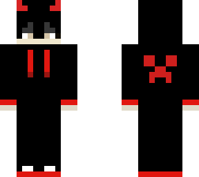Red and black sweat | Minecraft Skin