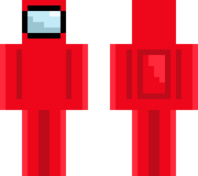 Red Crewmate | Minecraft Skin