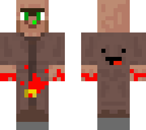 blood villager | Minecraft Skins