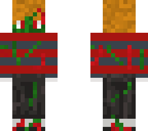 zombie Kid bloody feet | Minecraft Skin