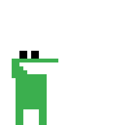 1980's Zilla sprite | Minecraft Skin