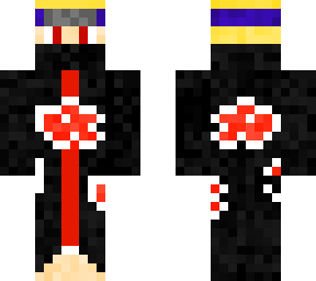 akatsuki cloak | Minecraft Skins