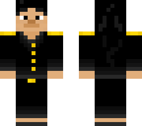 Black & Gold | Minecraft Skin