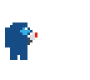 Blue imposter | Minecraft Skin