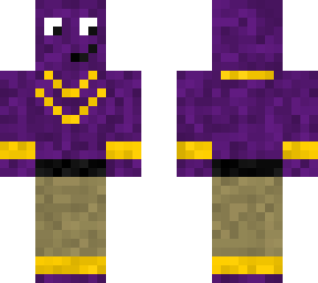 cute purple genie | Minecraft Skin