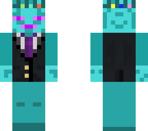enderman with a suit | Minecraft Skins