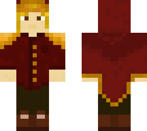 king knight blonde coat | Minecraft Skins