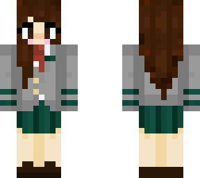Ochaco Uraraka mha | Minecraft Skin