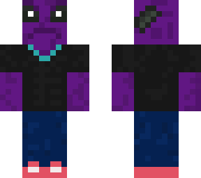 Purple Alien | Minecraft Skin