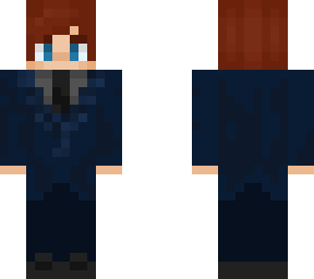 red head in tux | Minecraft Skin