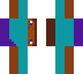 Steve on his Side | Minecraft Skin