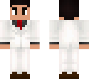 white suit | Minecraft Skin