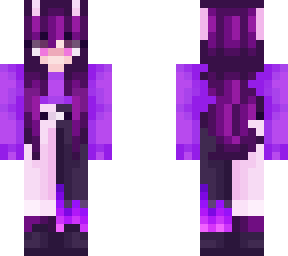 purple demon girl | Minecraft Skins